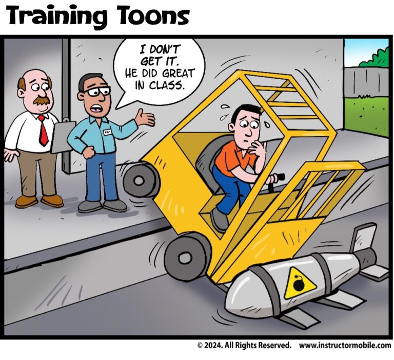 Training Toons: Forklift - Instructor Mobile